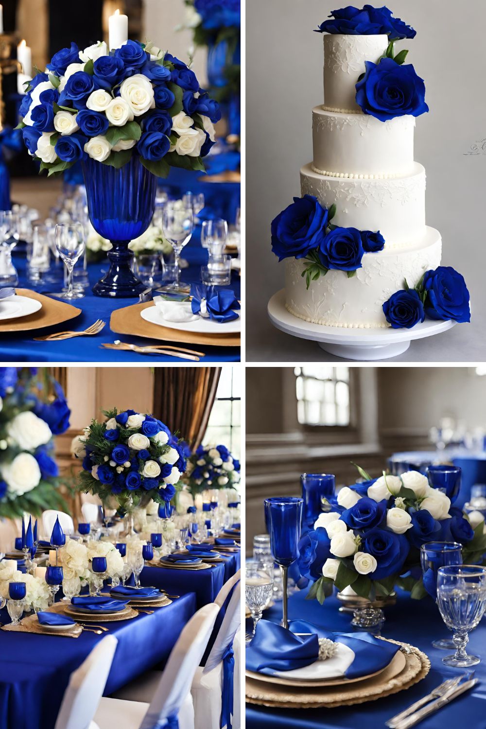6 Royal Blue Wedding Color Palette Ideas To inspire You