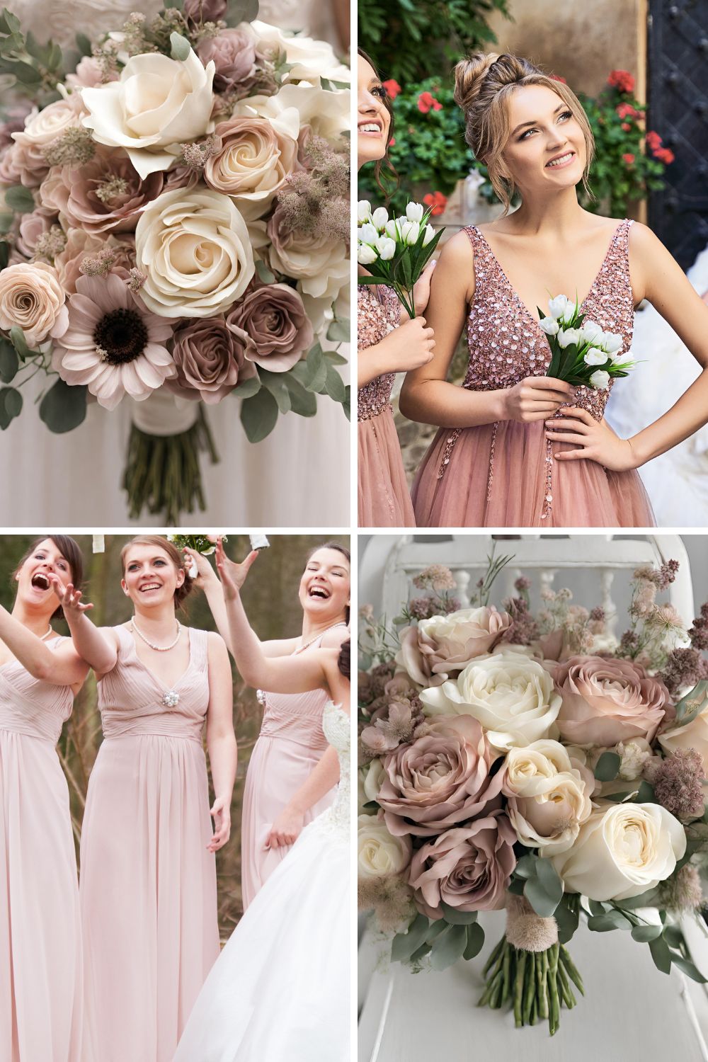 Dusty Pink Wedding Color Palette: 6 Dusty Pink Wedding Ideas