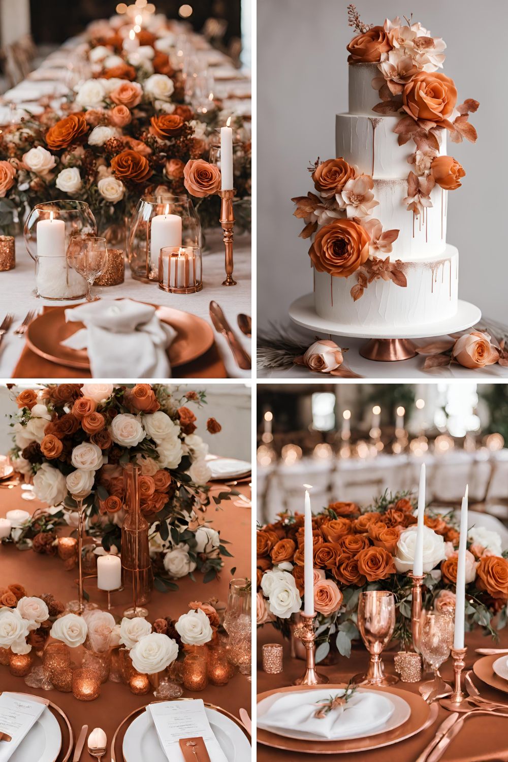 Burnt Orange Wedding Color Palette: 5 Burnt Orange Wedding Ideas