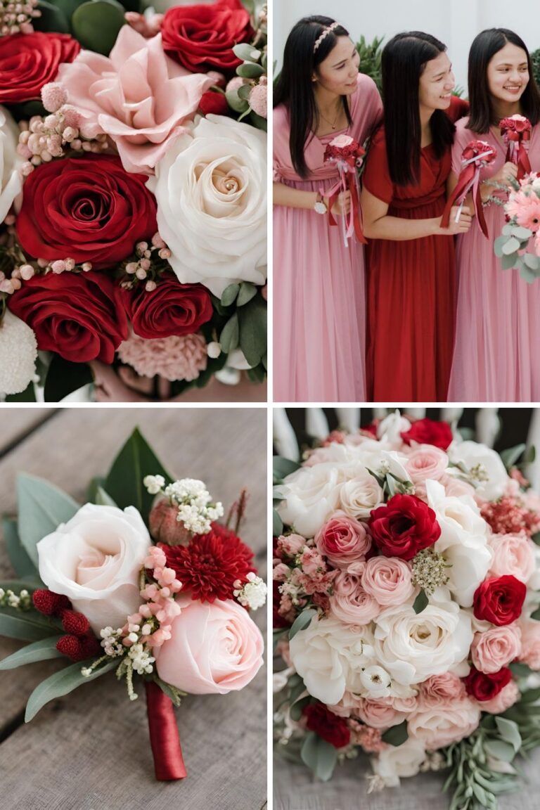 5 Light Pink Wedding Color Palette Ideas: Light Pink Colors