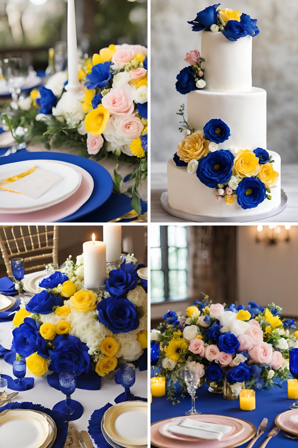 6 Royal Blue Wedding Color Palette Ideas To inspire You