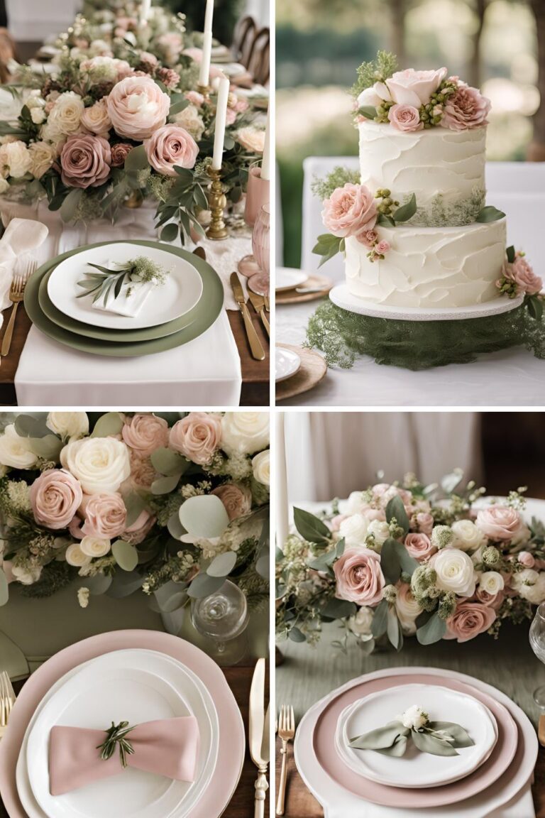 Dusty Pink Wedding Color Palette: 6 Dusty Pink Wedding Ideas