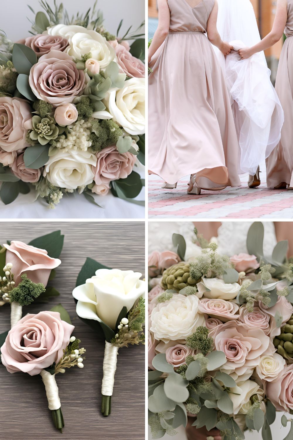 Dusty Pink Wedding Color Palette: 6 Dusty Pink Wedding Ideas
